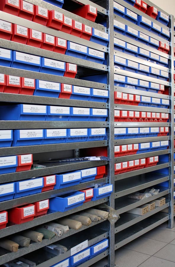 Storage rack stock photo. Image of order, storageshelves - 17599700