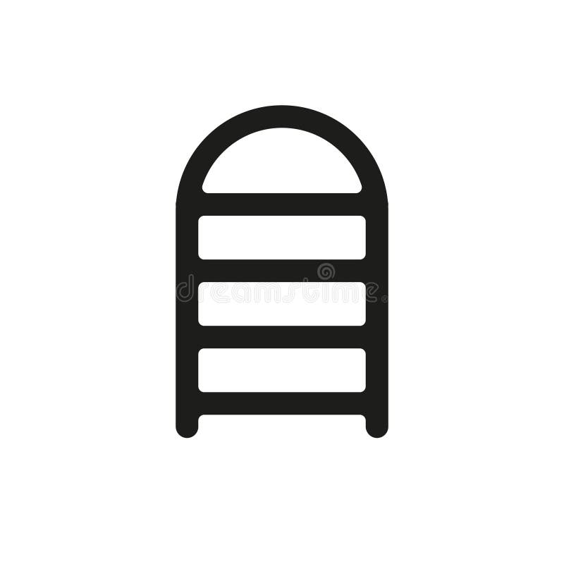 Storage Rack Icon Vector Design Templates Simple and Modern Stock ...