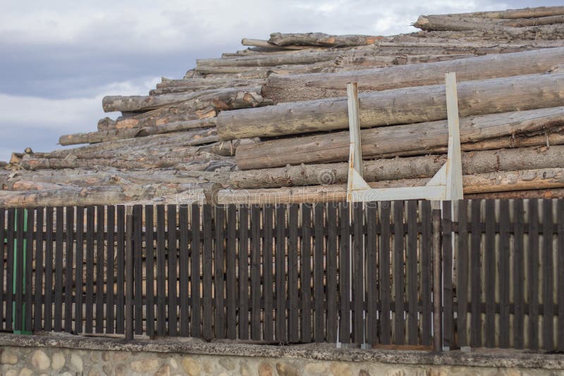 Storage of raw materials. stock image. Image of industry - 35095557