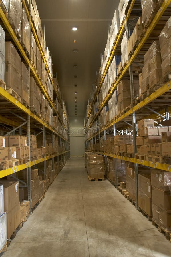 Storage room stock image. Image of depot, factory, indoors - 8588995