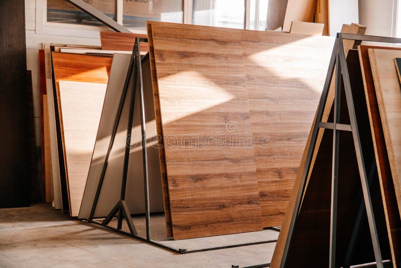 Storage Room at a Furniture Factory Stock Image - Image of industrial ...