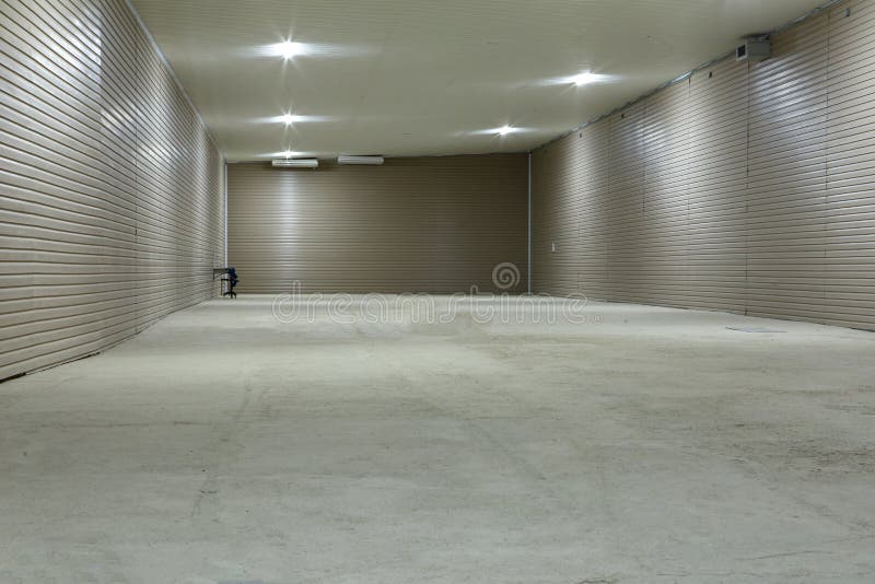 Warehouse, Storage Room in a Large Store. Laid Out the Goods on the ...