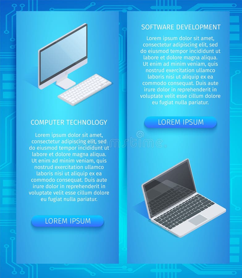 Storage Service Flyer, Poster, Brochure Templates Stock Vector ...