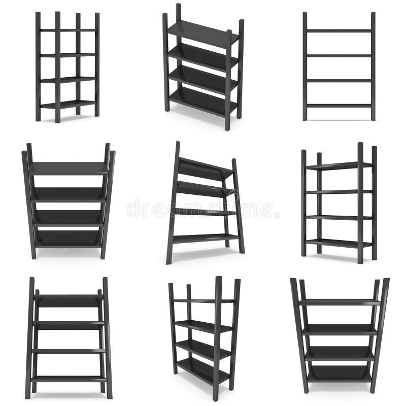 Storage stack 3D. stock illustration. Illustration of market - 82919860