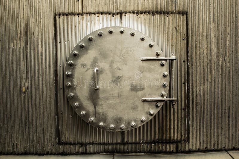 Storage tank tunnel stock photo. Image of flange, fuel - 68925422