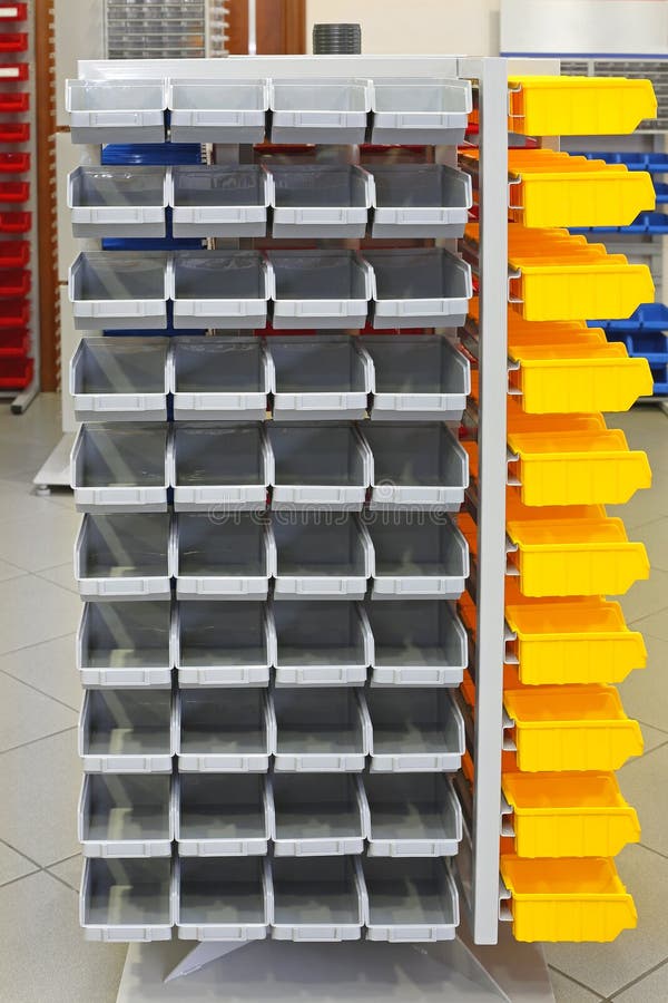 Storage Trays stock photo. Image of shelves, inventory - 70054706