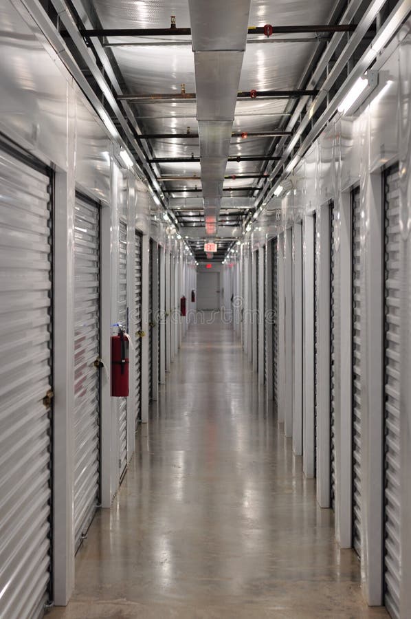 Storage Unit from Down the Hall Stock Photo - Image of inside, hall ...