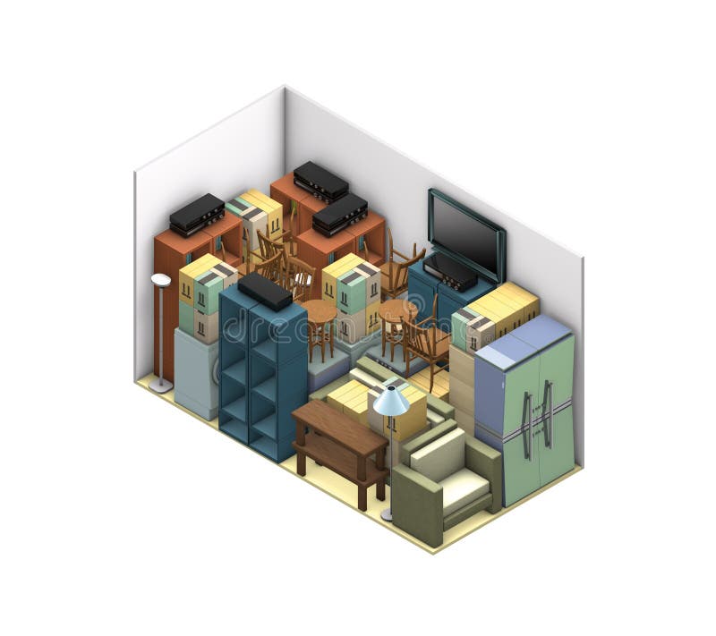 Storage unit stock illustration. Illustration of equipment - 74910086