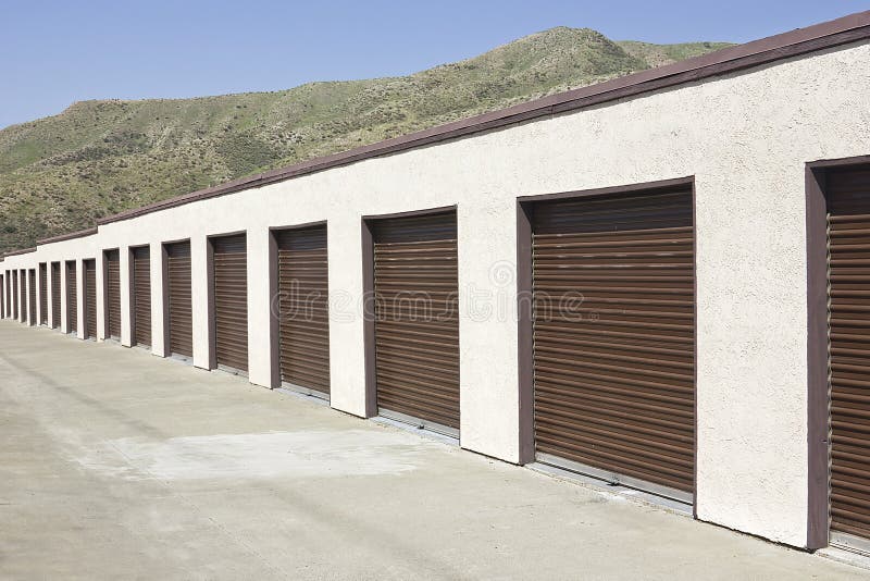 Storage Units stock photo. Image of lights, store, container - 5880346