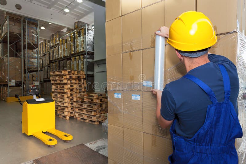 Storage work stock photo. Image of hard, pack, pallet - 33430916