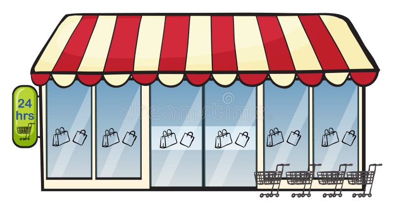 Cartoon Department Store Building Stock Illustrations – 387 Cartoon ...