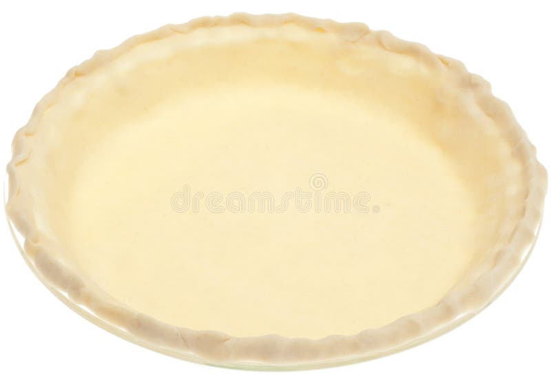 Holiday Festive Baking with an Empty Pie Shell Pastry Crust with Raw ...