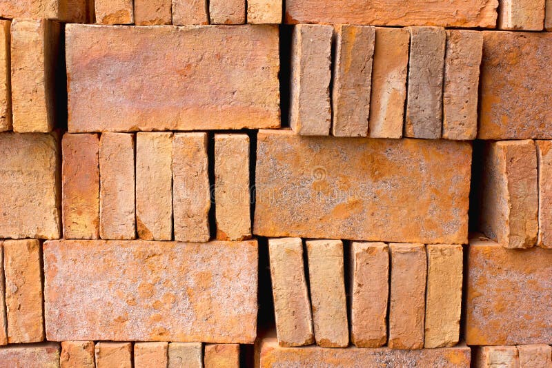 Store of Bricks Ready for Building or Sale Stock Image - Image of ...