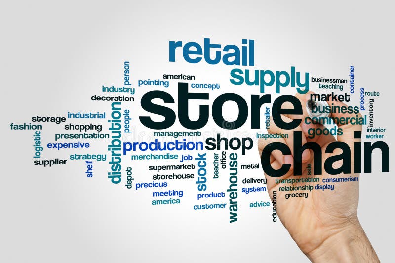 Store chain word cloud stock photo. Image of goods, education - 88381190