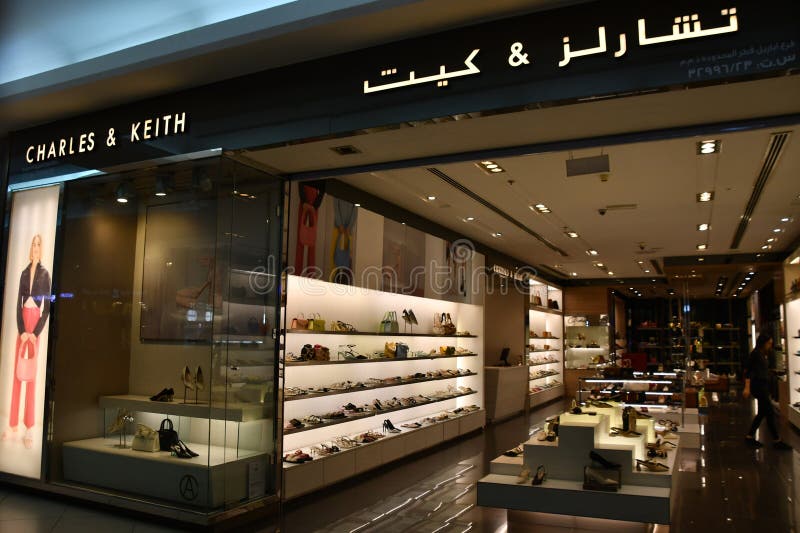 Charles and Keith Store at City Center Doha in Qatar Editorial Stock ...