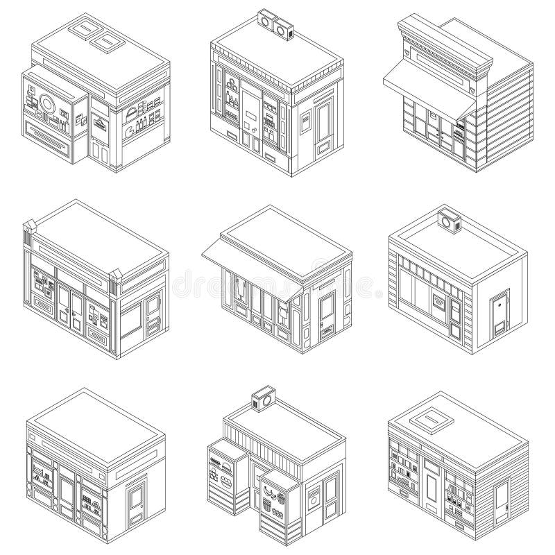 Strip Mall Line Stock Illustrations – 86 Strip Mall Line Stock ...