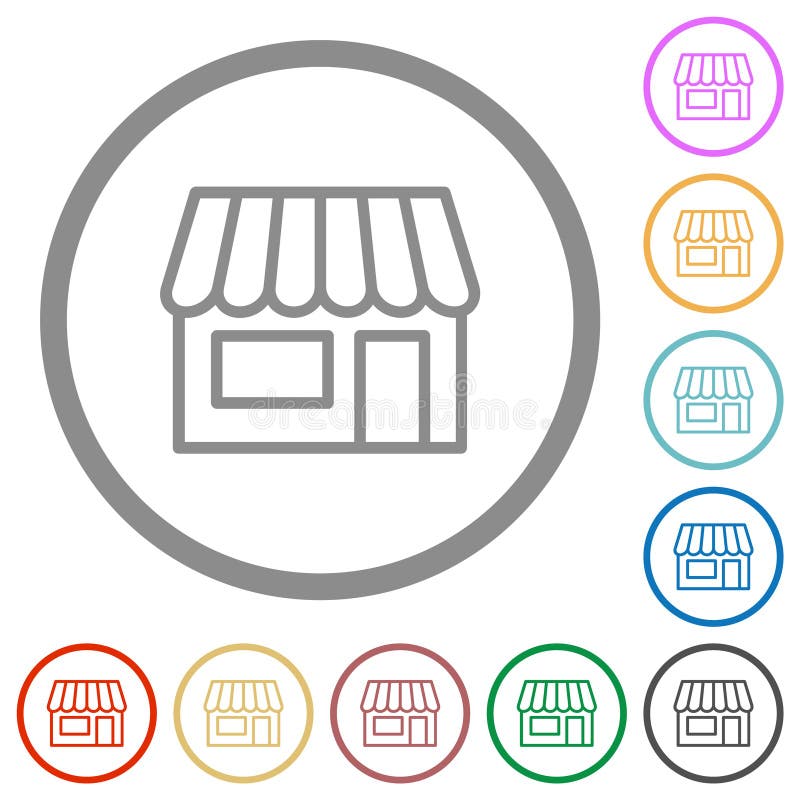 Store Front Outline Stock Illustrations – 11,776 Store Front Outline ...