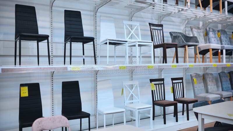 Store for Home Chairs in a European Mall. Editorial Photo - Image of ...