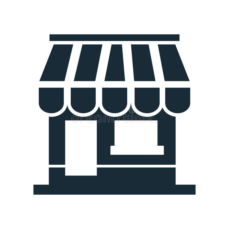 Store Icon Design Template Elements Stock Vector - Illustration of food ...