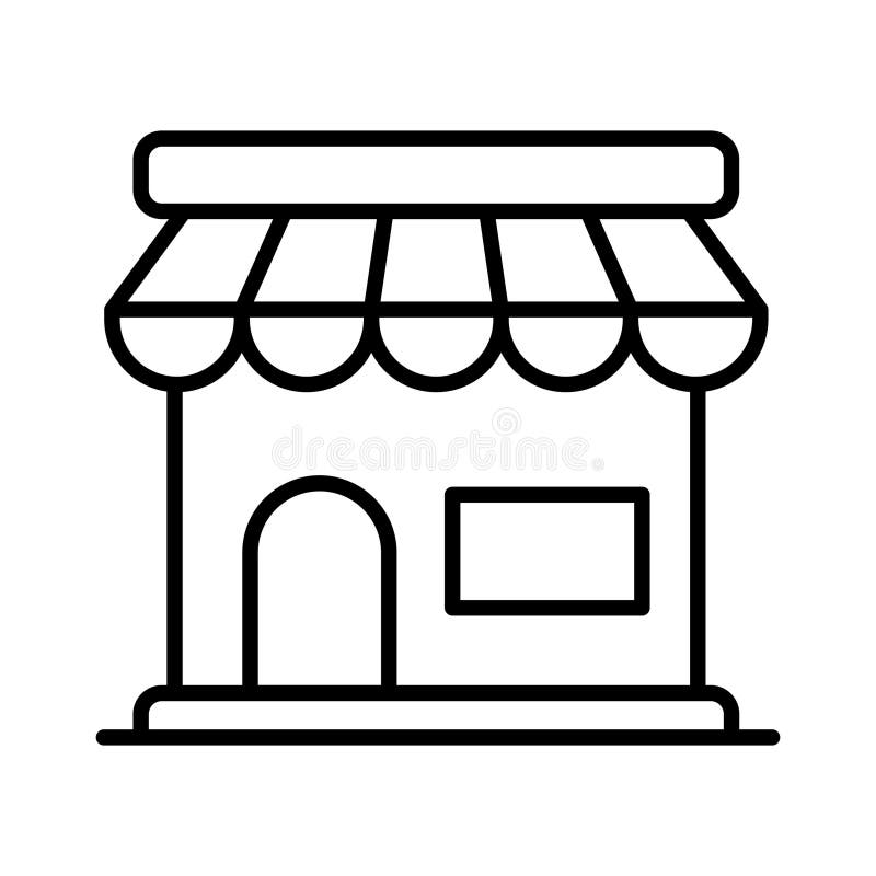Store Icon Vector, Editable Vector of Shop Stock Vector - Illustration ...