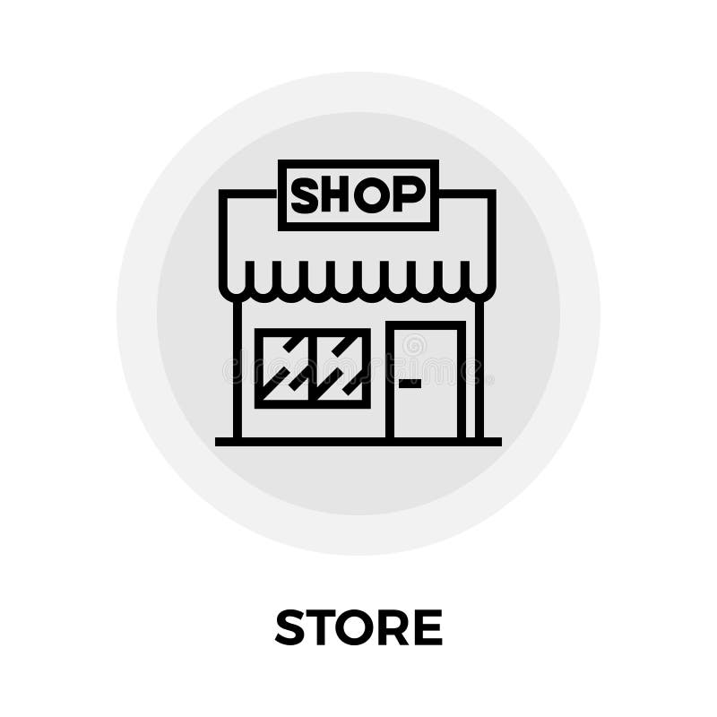 Grocery Store Icon Stock Illustrations – 35,068 Grocery Store Icon ...