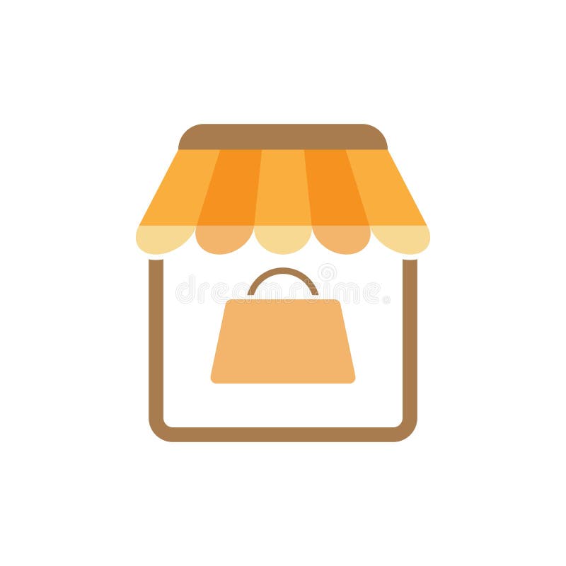 Store logo icon stock illustration. Illustration of marketing - 257835447