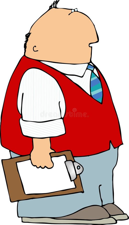 Store Manager stock illustration. Illustration of manager - 331348