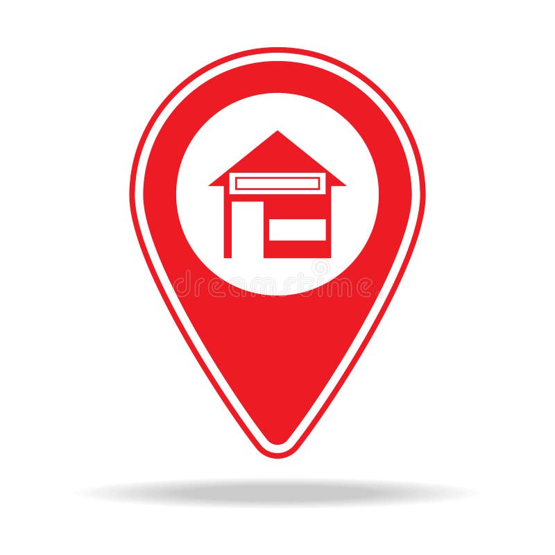 Store Map Pin Icon Element Of Warning Navigation Pin Icon For Mobile Concept And Web Apps 6786