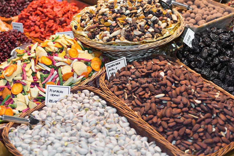 Store nuts stock photo. Image of seed, mixed, white, natural - 55724412