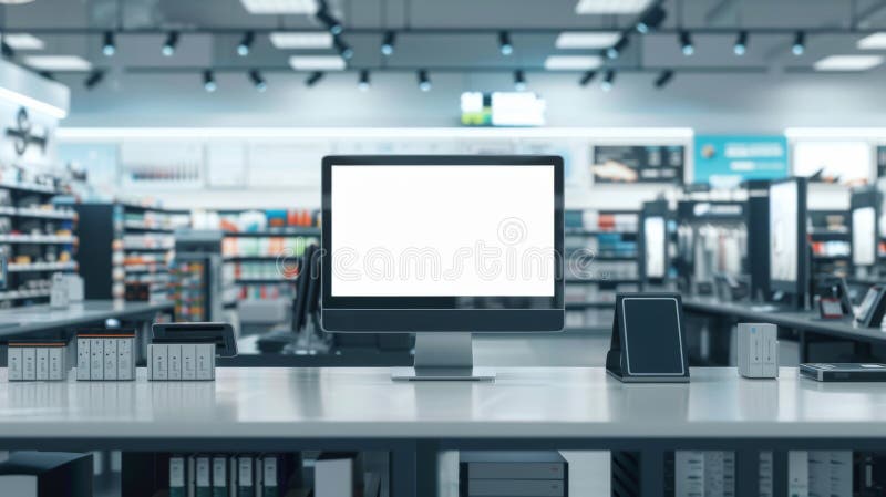 Store Product Comparison Screen Mockup, Electronics Insight, AI Created ...