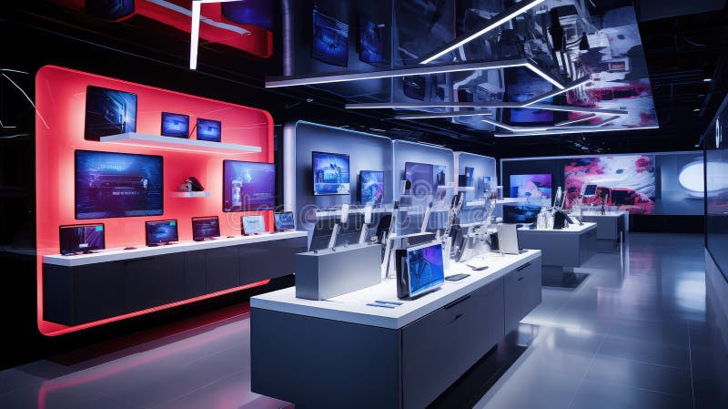 Store product wall stock illustration. Illustration of panels - 389068609