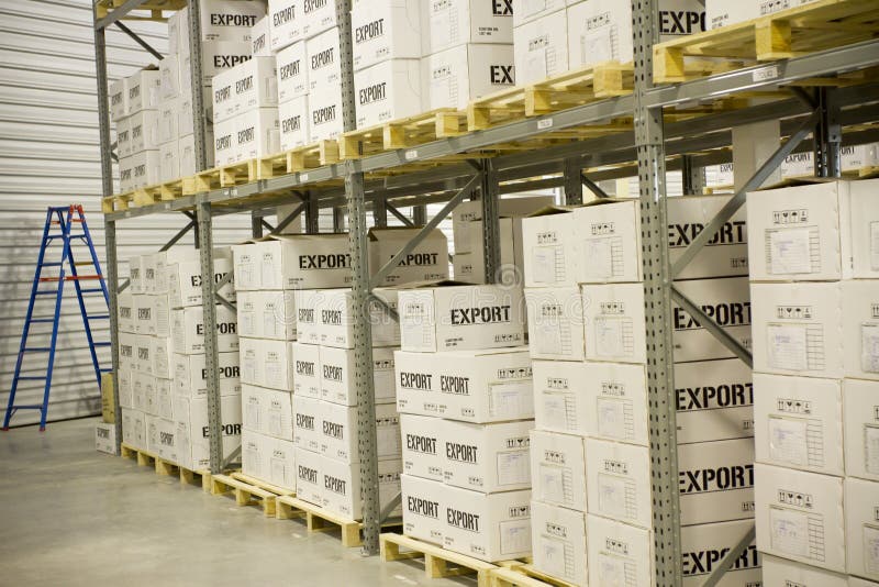 Storehouse stock image. Image of storage, stored, manufacture - 3425119