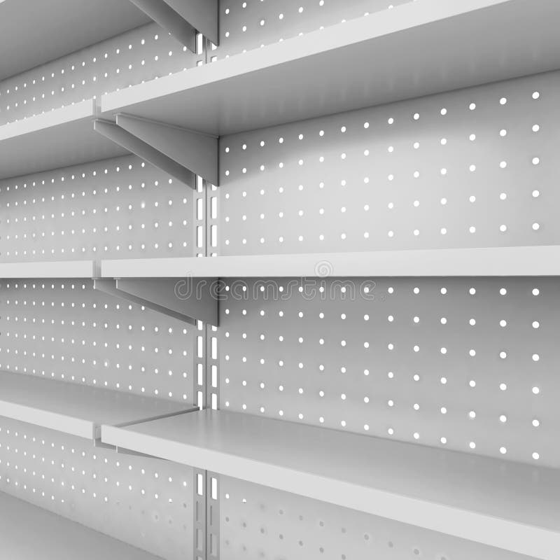 Store shelves stock illustration. Illustration of clear - 44289613