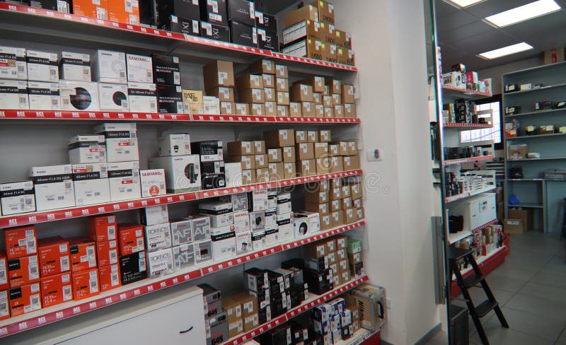 Store and Shelves of Objective Photography Actress Editorial Stock ...