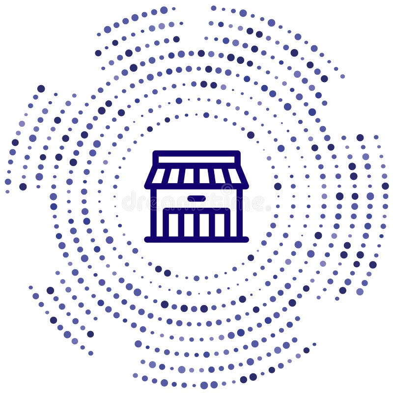 Store Vector Icon. Store Editable Stroke. Store Linear Symbol for Use ...