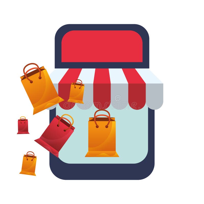 Store window showcase icon stock vector. Illustration of retail - 142750659