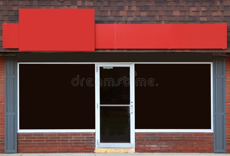 StoreFront stock photo. Image of start, retail, sign - 43435908