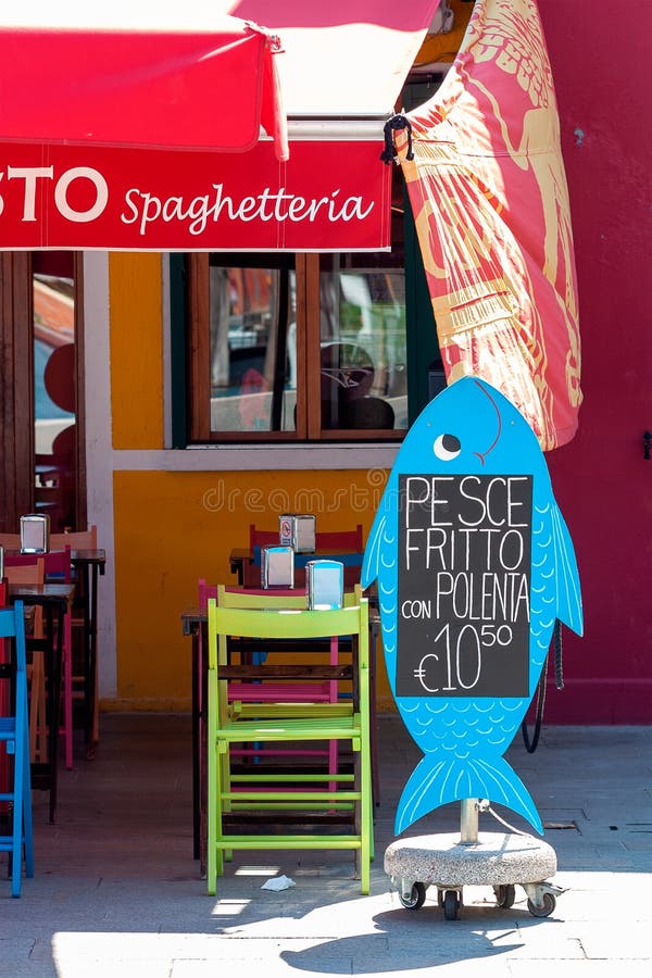 Storefront Sign Shape of a Fish Stock Photo - Image of design ...