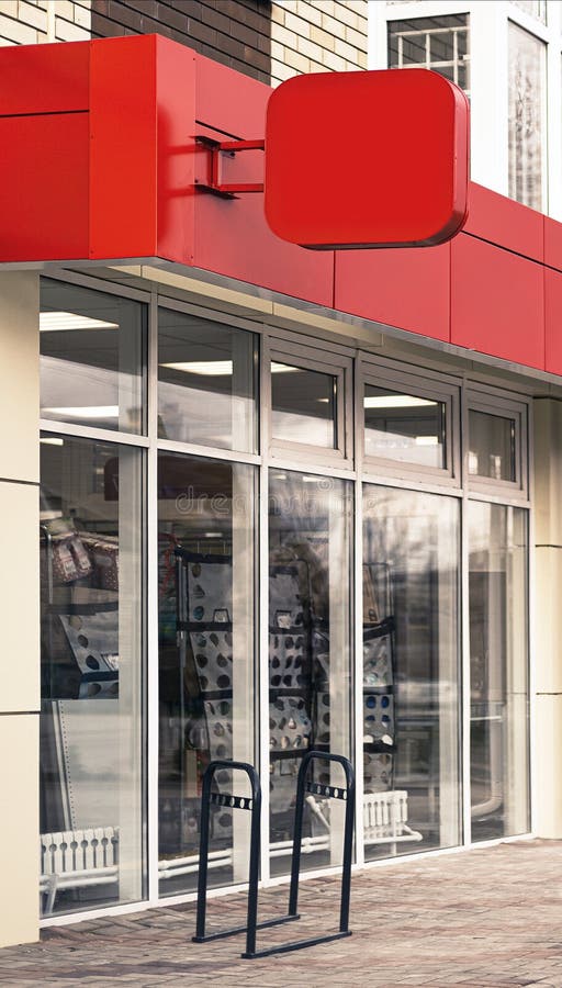 Storefront Small City Store Stock Image - Image of storefront ...