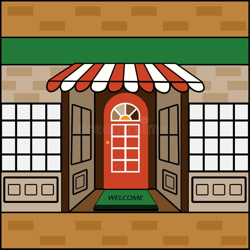 Storefront Stock Illustrations – 26,235 Storefront Stock Illustrations ...