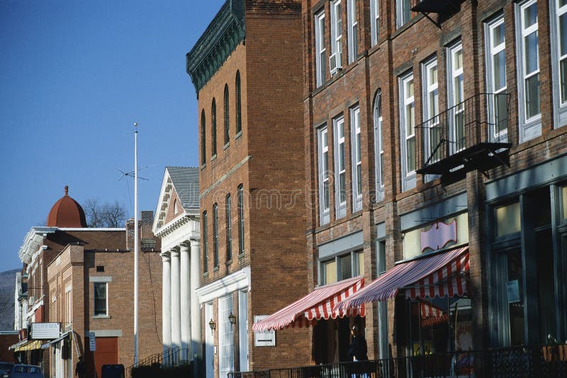 Storefronts editorial stock photo. Image of street, store - 23162128