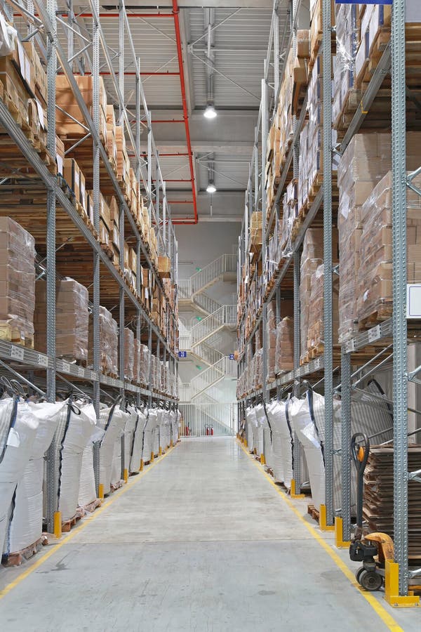 Storehouse stock photo. Image of merchandise, supply - 32451058