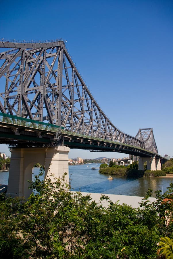 Metal bridge in the Fall stock image. Image of bridge - 7268629