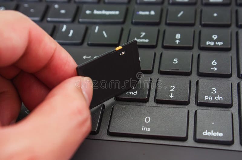 Storing data stock image. Image of hard, inserting, studio - 76941997