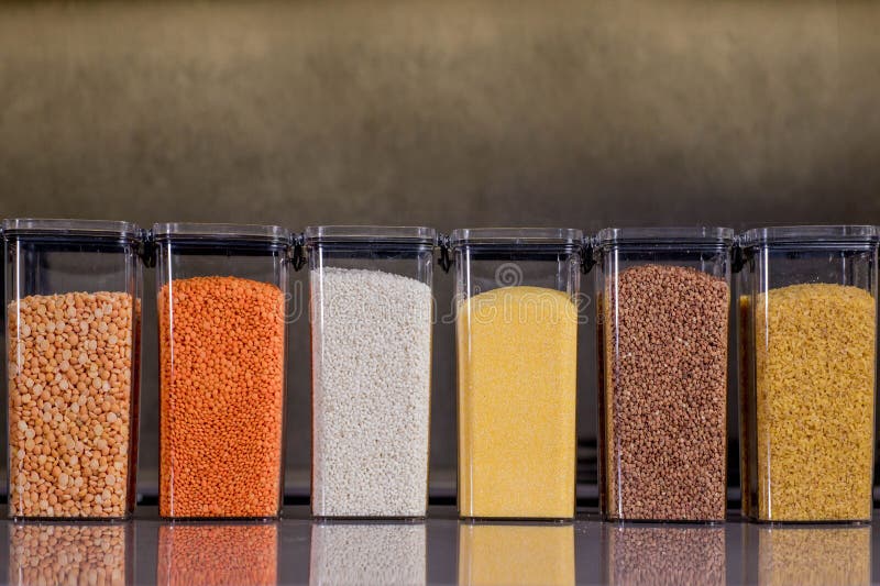 Storing Groceries in Polypropylene Boxes According To the Konmari ...