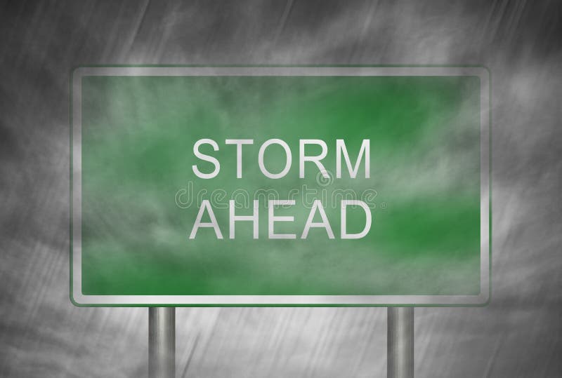 Storm Ahead stock image. Image of night, boom, bleak - 37762919