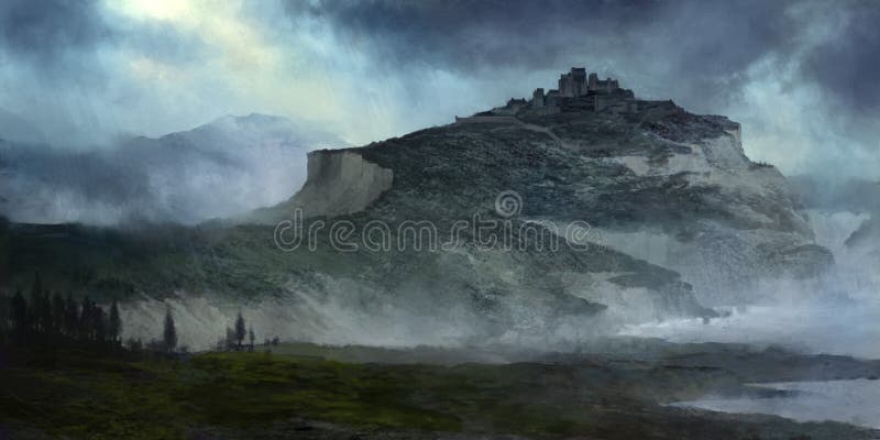 Castle Illustration Storm Stock Illustrations – 315 Castle Illustration ...