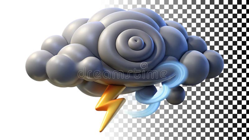 Storm Cloud, Thunder Cloud, Rain Cloud, Weather Cloud, Cloud Icon ...