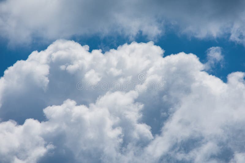 Storm Cloud. Windless Weather before the Storm Stock Image - Image of ...