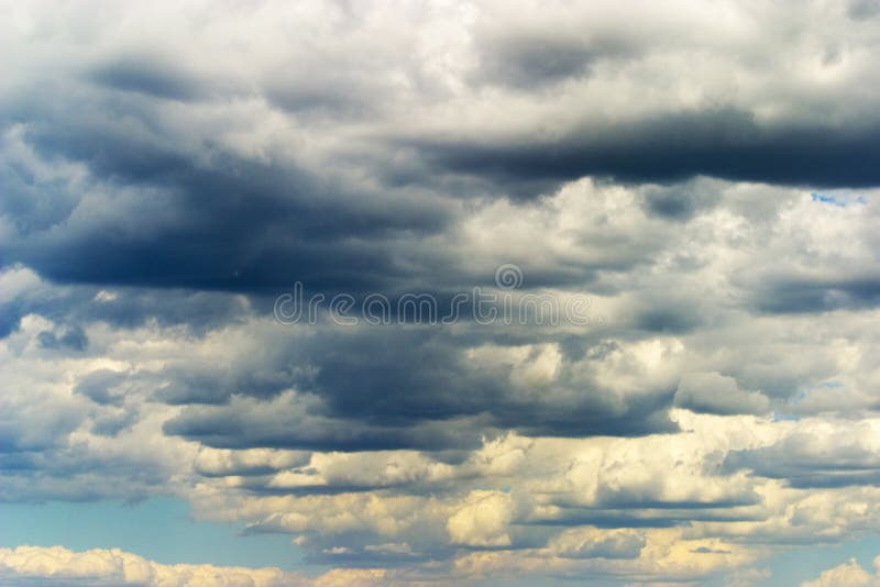 Rows of Clouds stock photo. Image of clouds, lines, white - 13928176